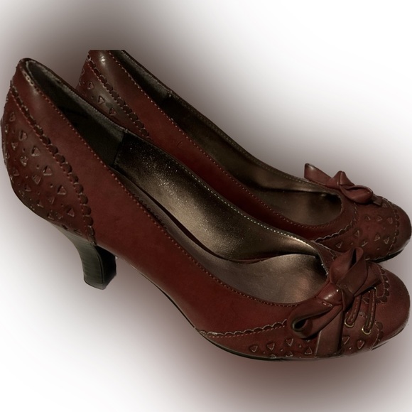 BONGO | Shoes | Vintage Bongo Maroon Pumps | Poshmark